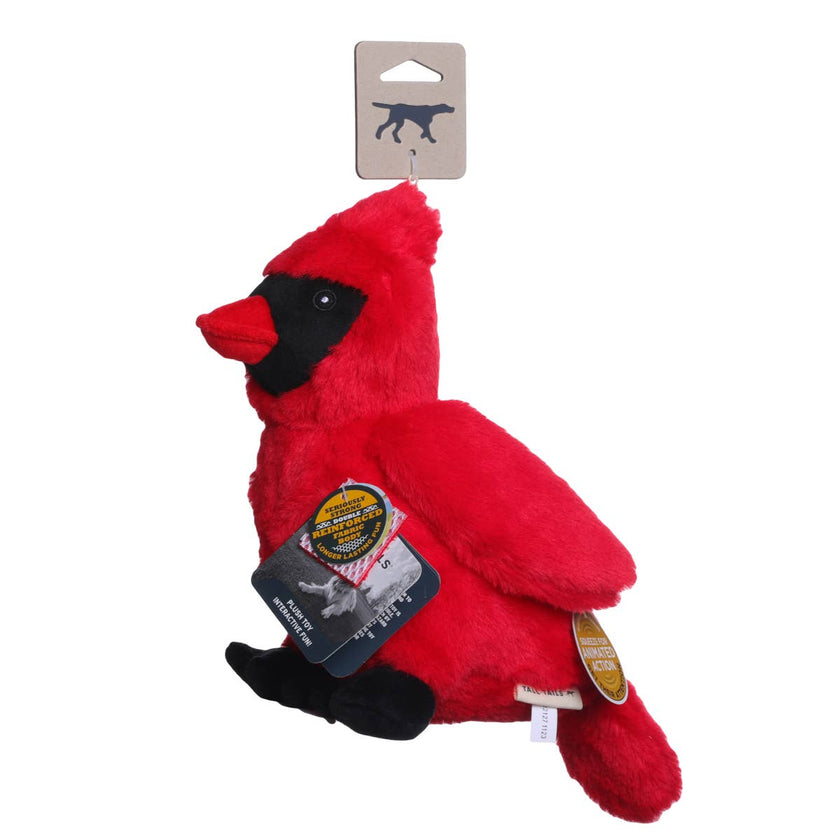 Animated Cardinal Dog Toy – Salty Paws
