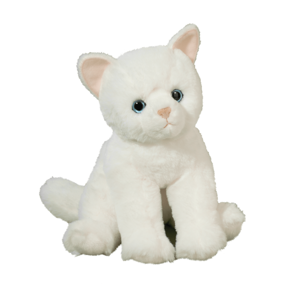 White Cat Soft Stuffed Animal "Winnie" Stuffy Stuffies – Salty Paws