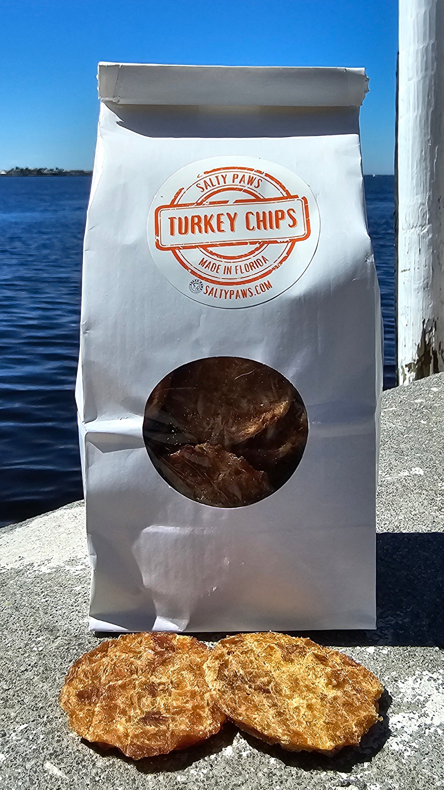 Turkey Chips 5 Ounces – Salty Paws