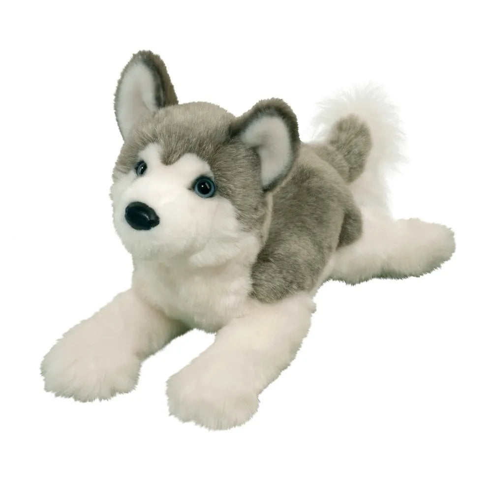 Husky Plush Dog Stuffed Animal "Geno" Stuffy Stuffies – Salty Paws