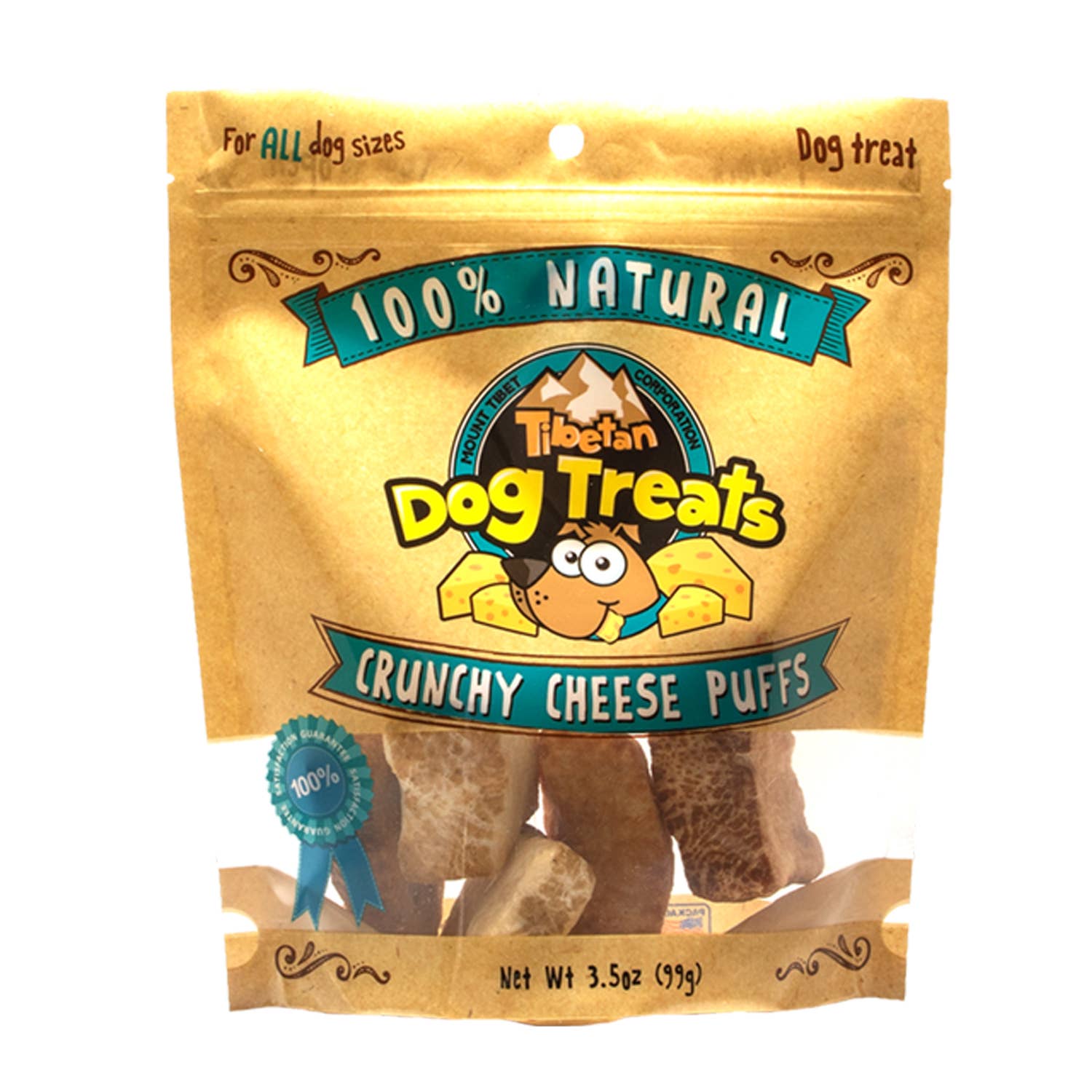 Tibetan Dog Chew - Crunchy Cheese Puffs – Salty Paws