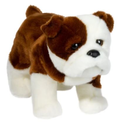 Bulldog Plush Dog Stuffed Animal "Hardy" Stuffy Stuffies – Salty Paws