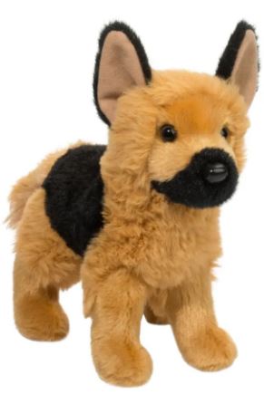 German Shepherd Plush Dog Stuffed Animal "Queenie" Stuffy Stuffies ...