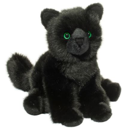 Black Cat Stuffed Animal "Salem" Stuffy Stuffies – Salty Paws