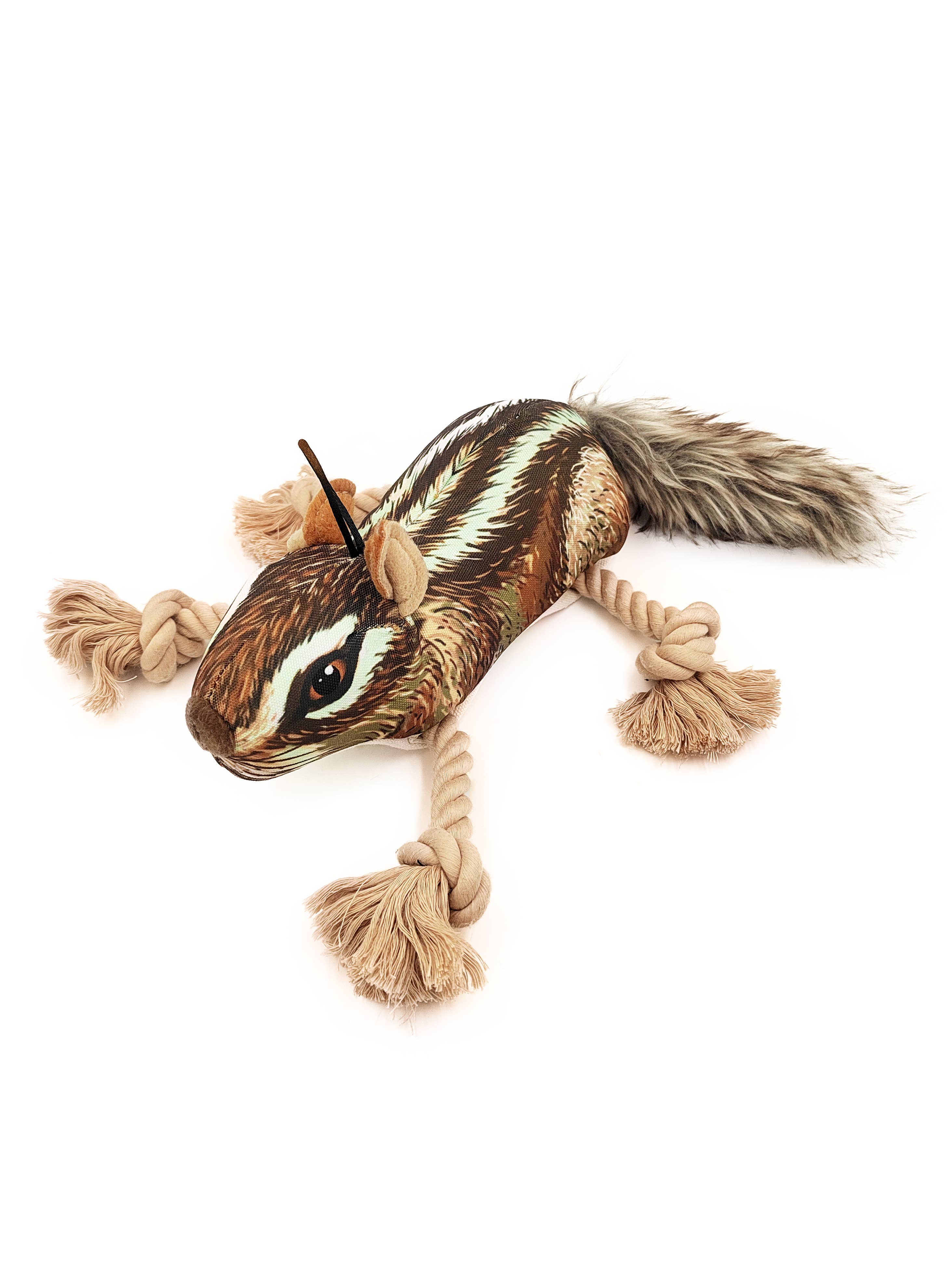 Roper Prairie Chipmunk Dog Toy – Salty Paws