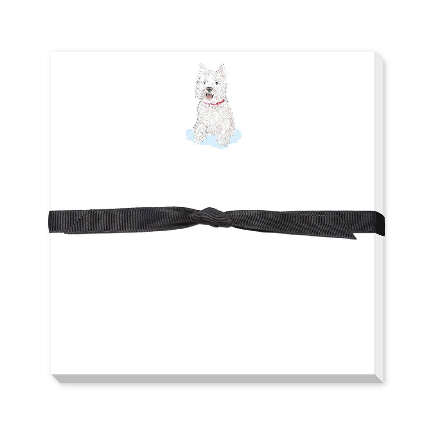 Westie Memo Notepad – Salty Paws
