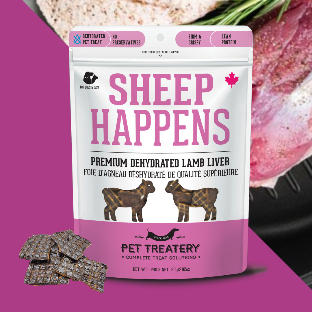 Lamb Liver Dehydrated PetTreat: High Protein & Omega 3 – Salty Paws