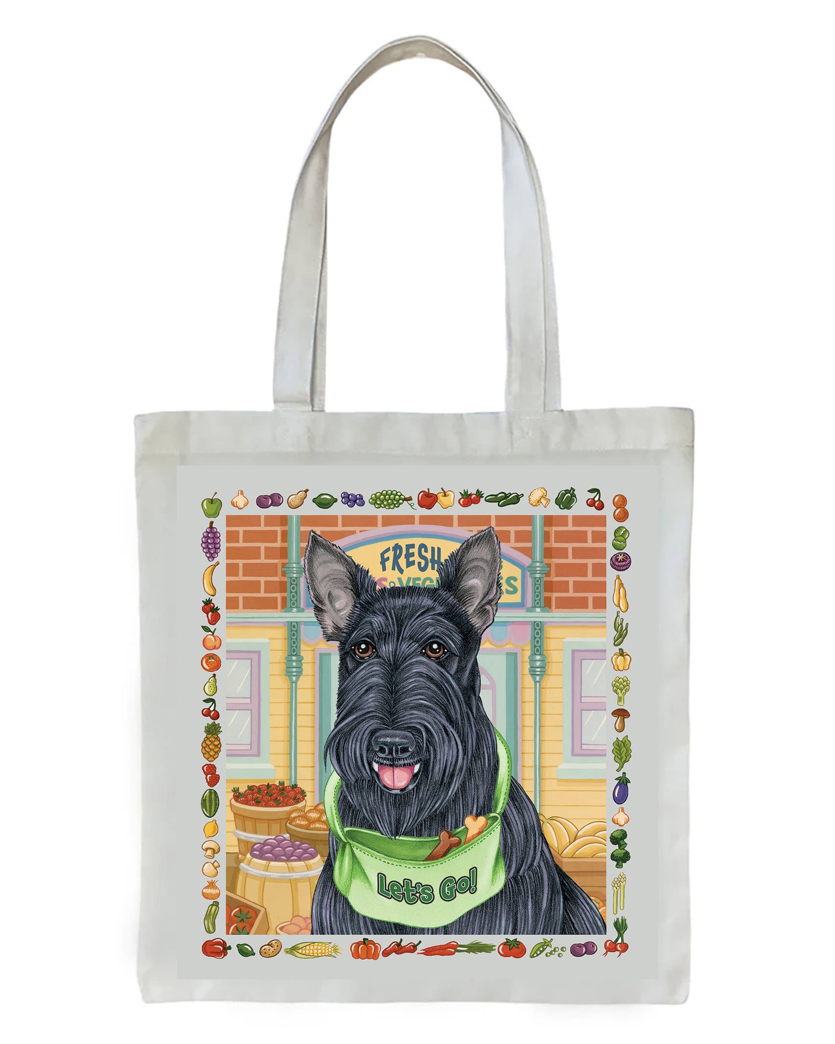 Scotty - Dog Breed Tote Bag – Salty Paws